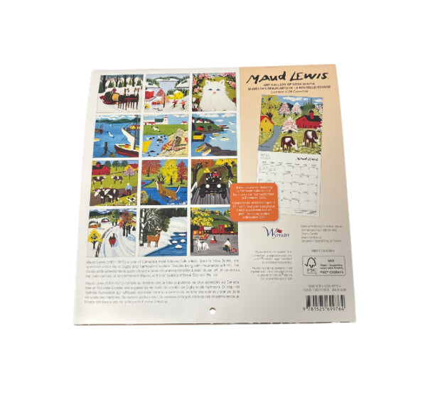 16 Month Maud Lewis Calendar – Trainyard Store