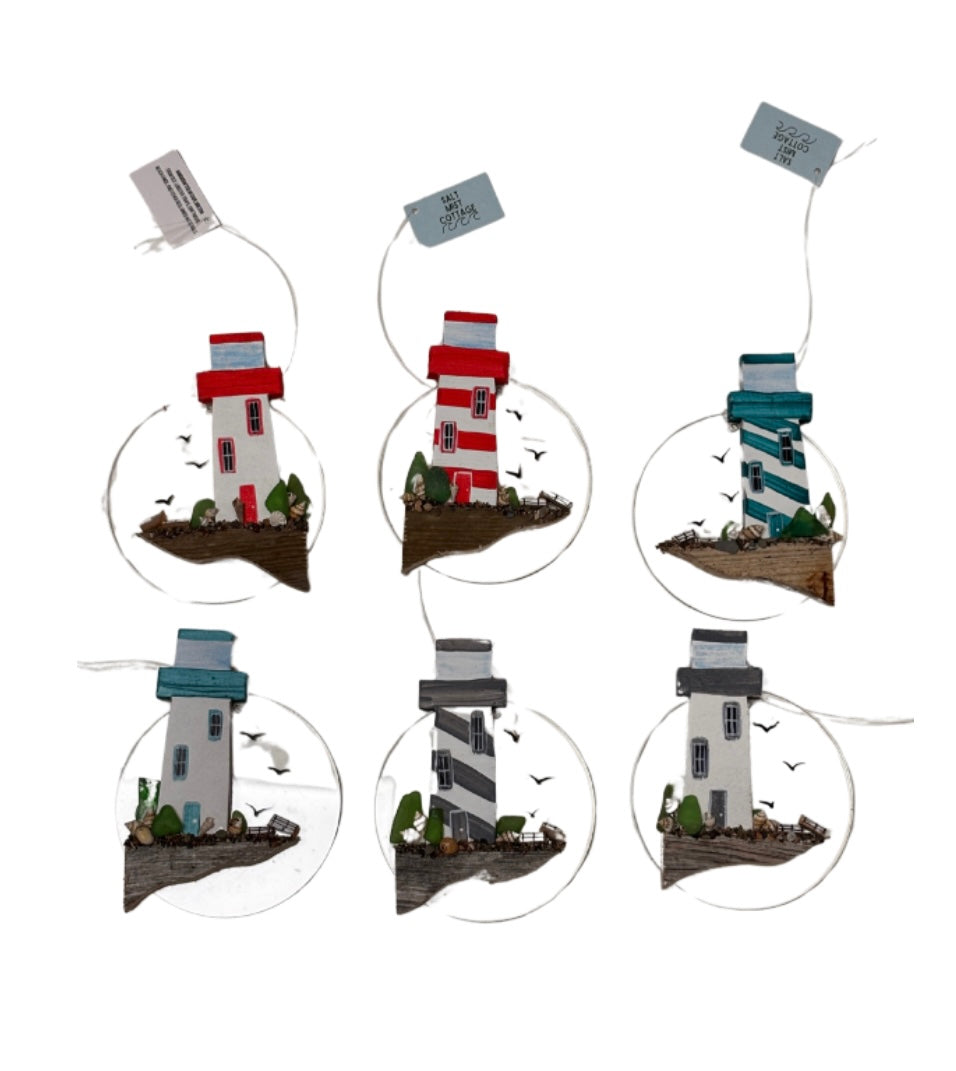 Lighthouse Ornament Discs – Trainyard Store