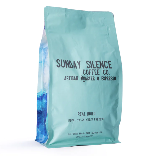 Real Quiet Decaf Coffee *GROUND* – Trainyard Store