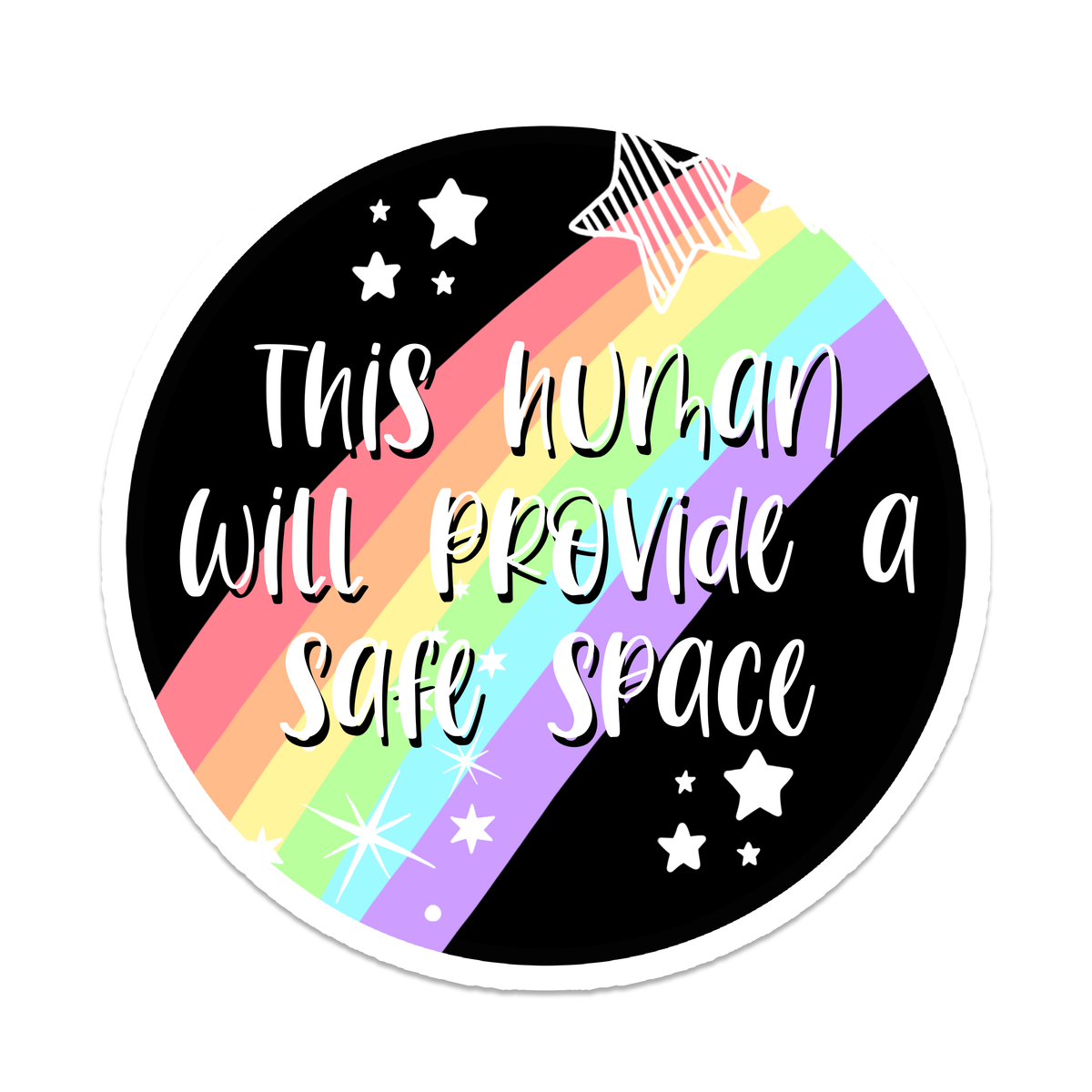 Safe Space Sticker – Trainyard Store