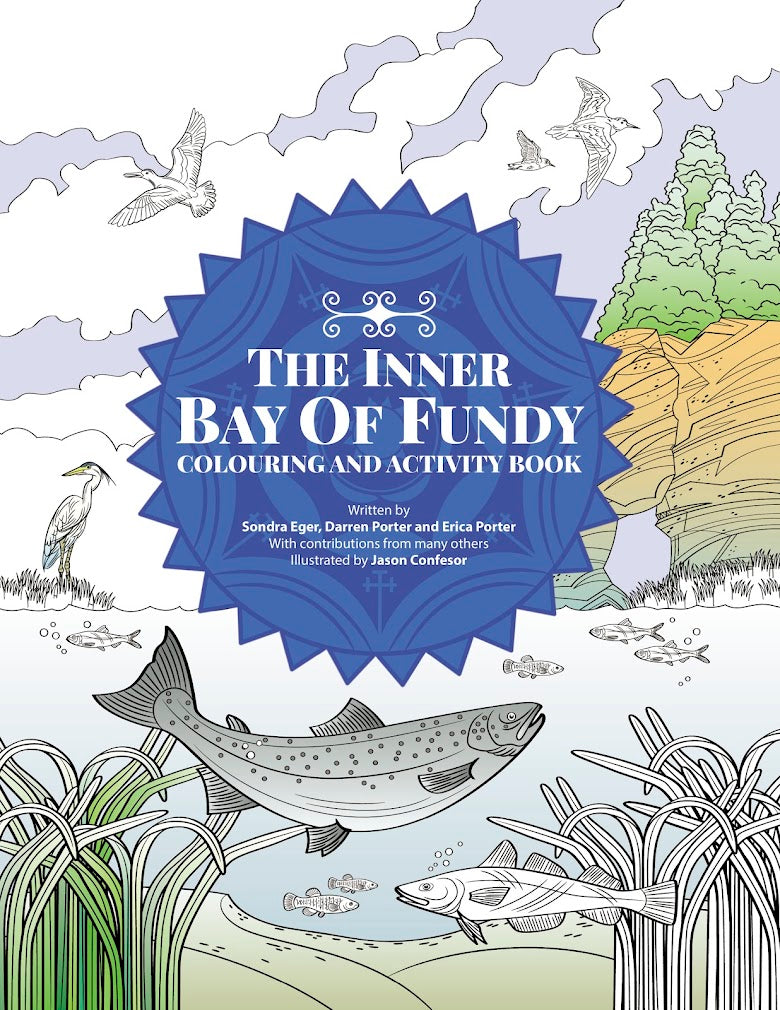 The Inner Bay of Fundy Colouring and Activity Book – Trainyard Store