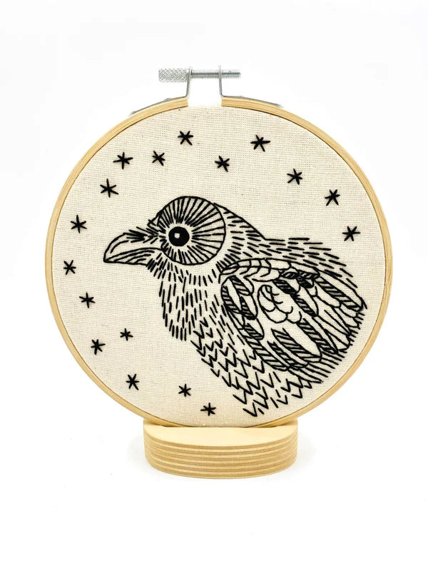 Raven DIY Embroidery Kit – Trainyard Store